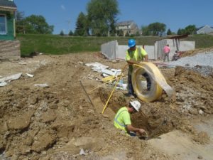 Gas Service Line Installation and Gas Meter Connections